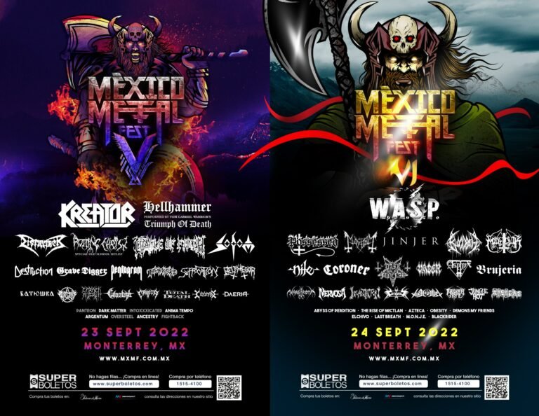 Todo lo que tienes que saber sobre el México Metal Fest 2022
