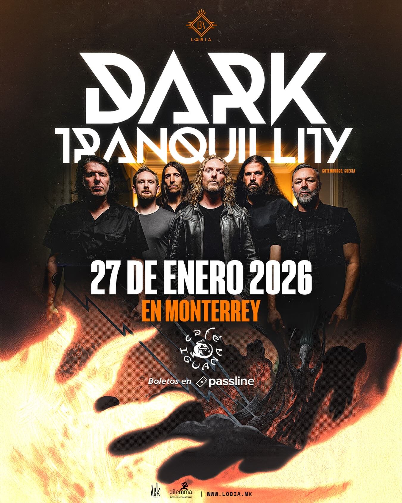 Conciertos de rock en Monterrey para 2026