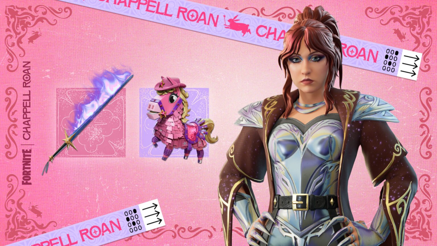 Chappell Roan se convierte en personaje de Fortnite con su propia skin